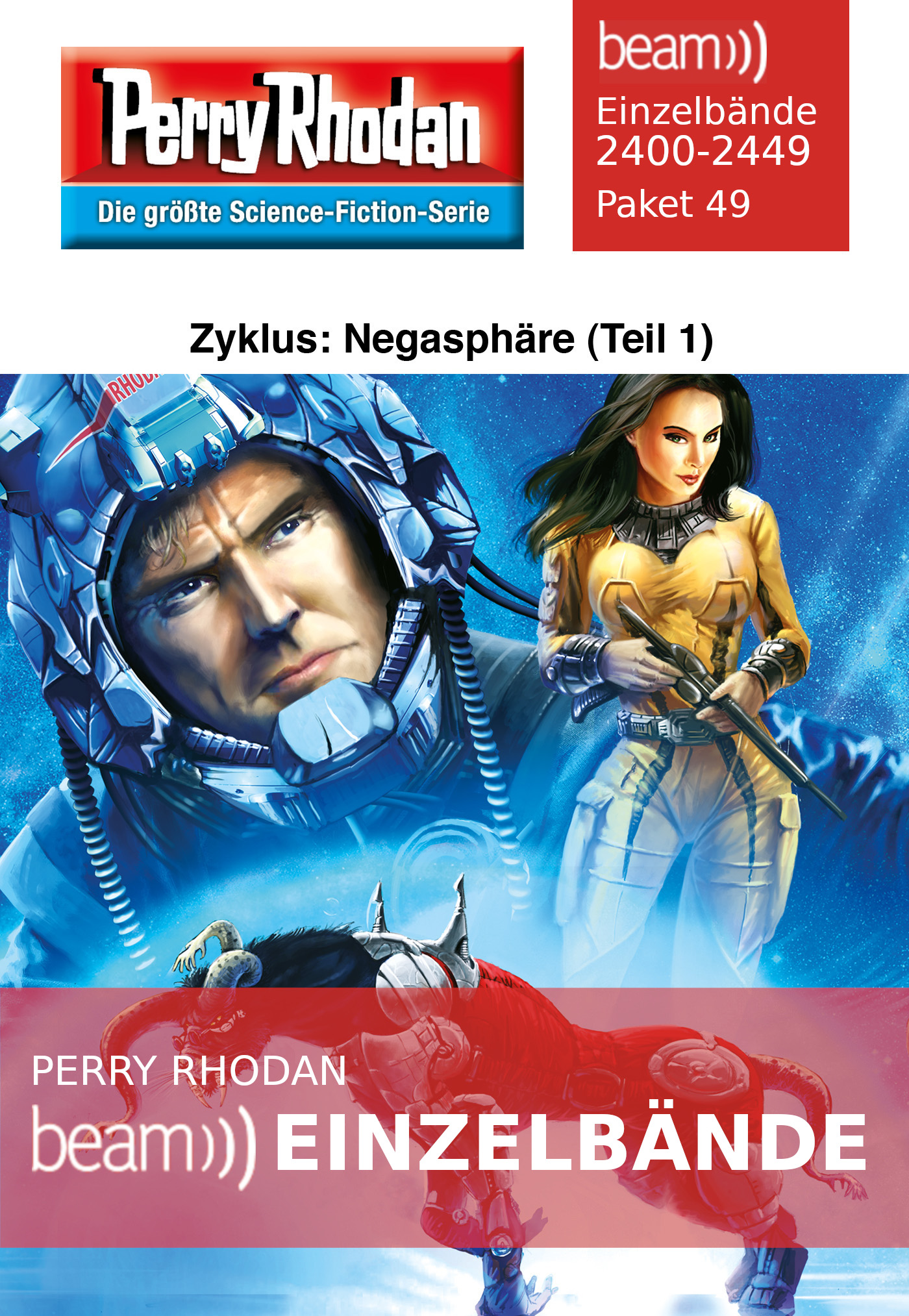 Perry Rhodan-Paket 49 Beam Einzelbände: Negasphäre (Teil 1) (, - Beam ...