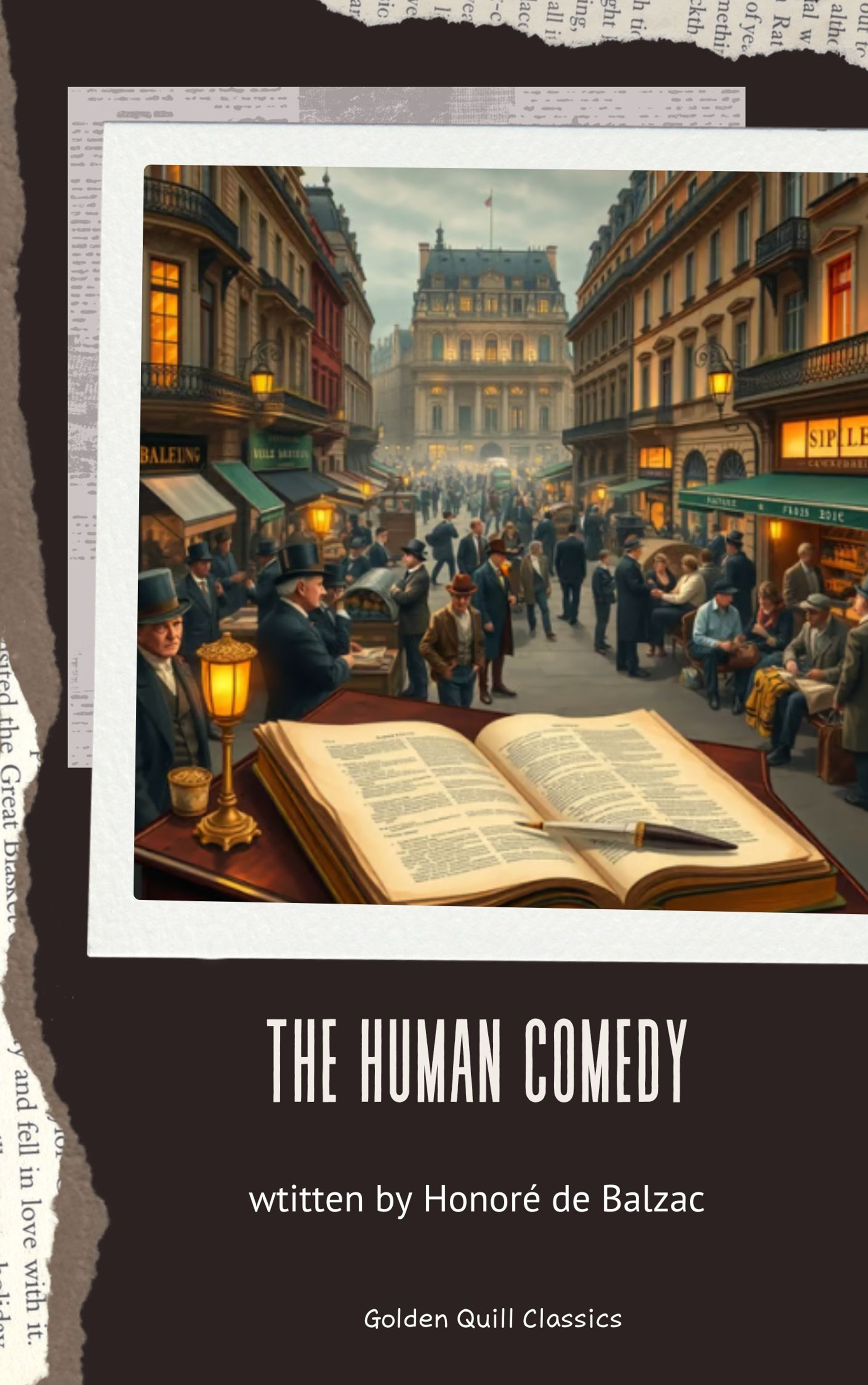 The Human Comedy (Honoré de Balzac, Golden Quill Classics - Golden ...