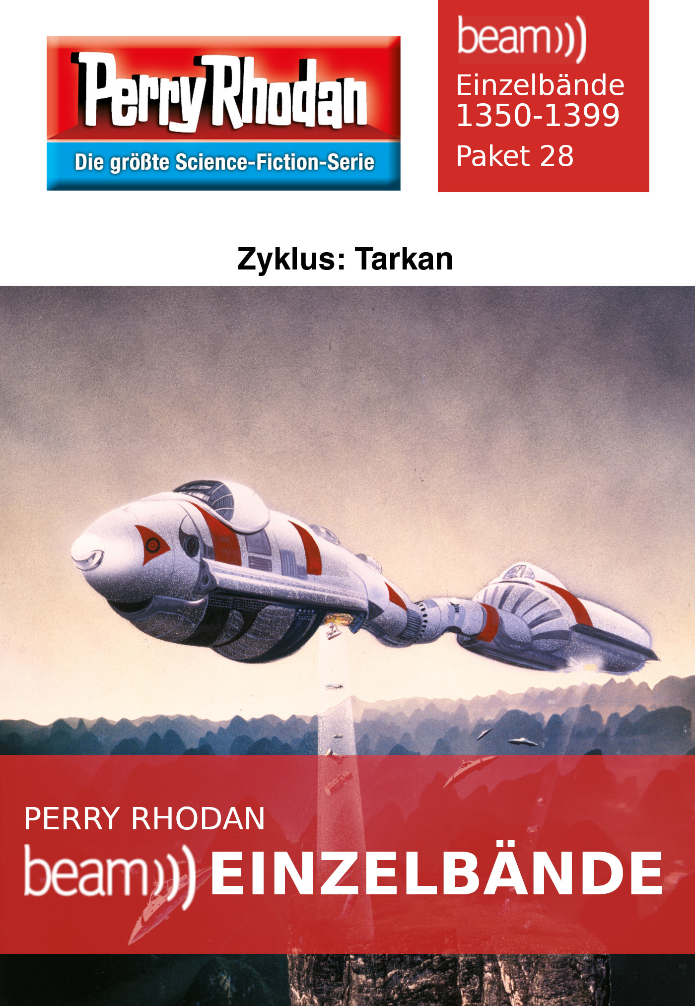 Perry Rhodan-Paket 28 Beam Einzelbände: Tarkan (Perry Rhodan - Beam Pakete)