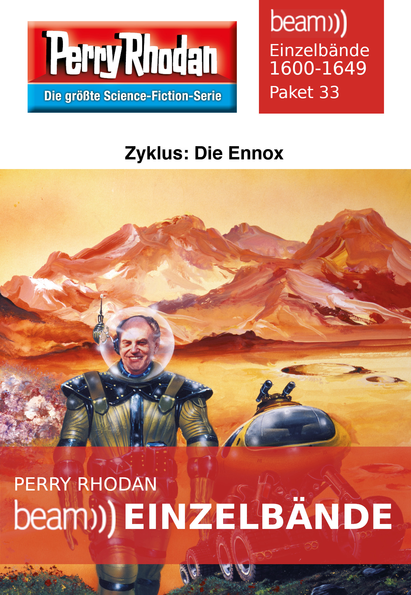 Perry Rhodan-Paket 33 Beam Einzelbände: Die Ennox (, - Beam Pakete)