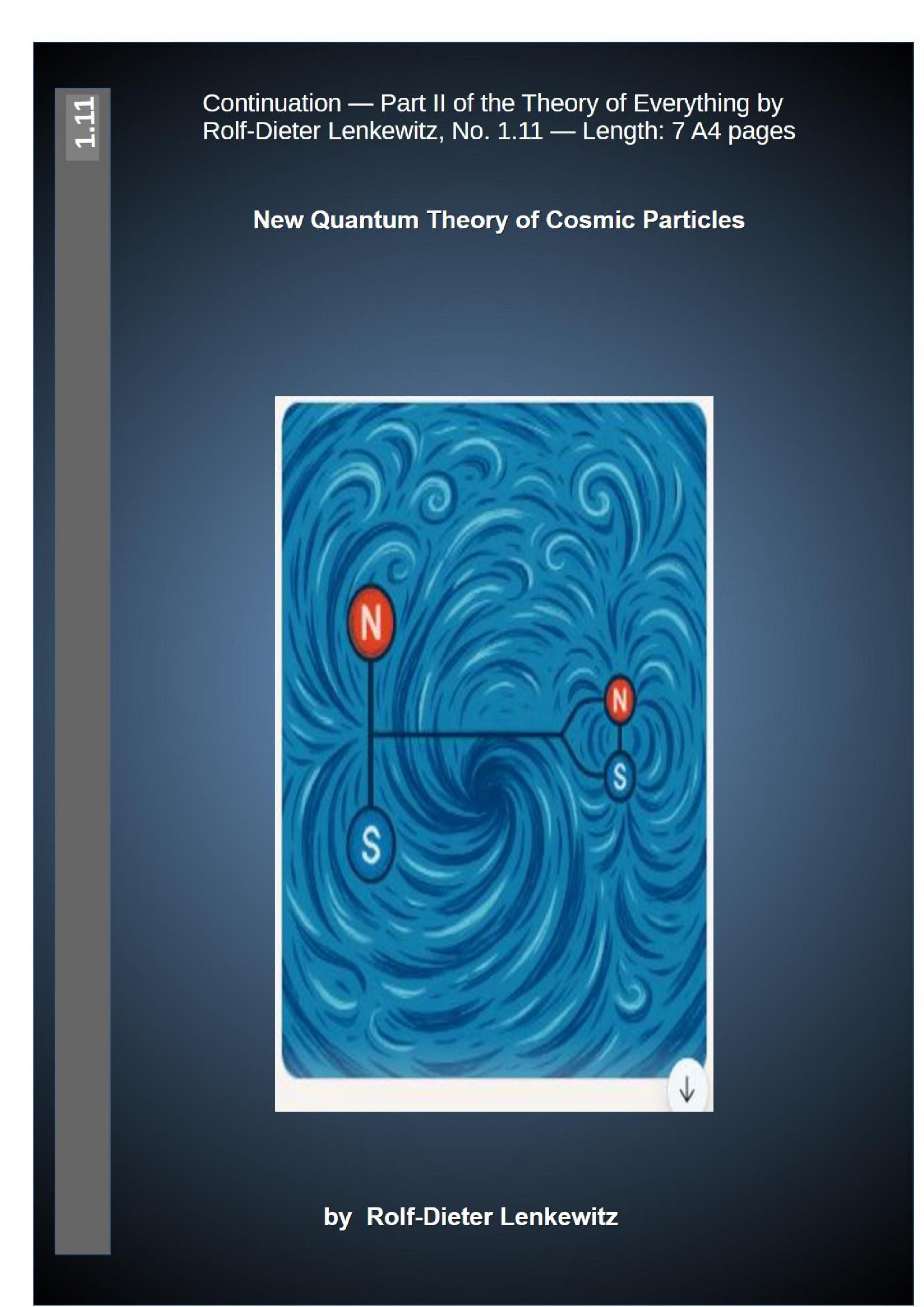 New Quantum Theory of Cosmic Particles (Rolf-Dieter Lenkewitz - epubli)