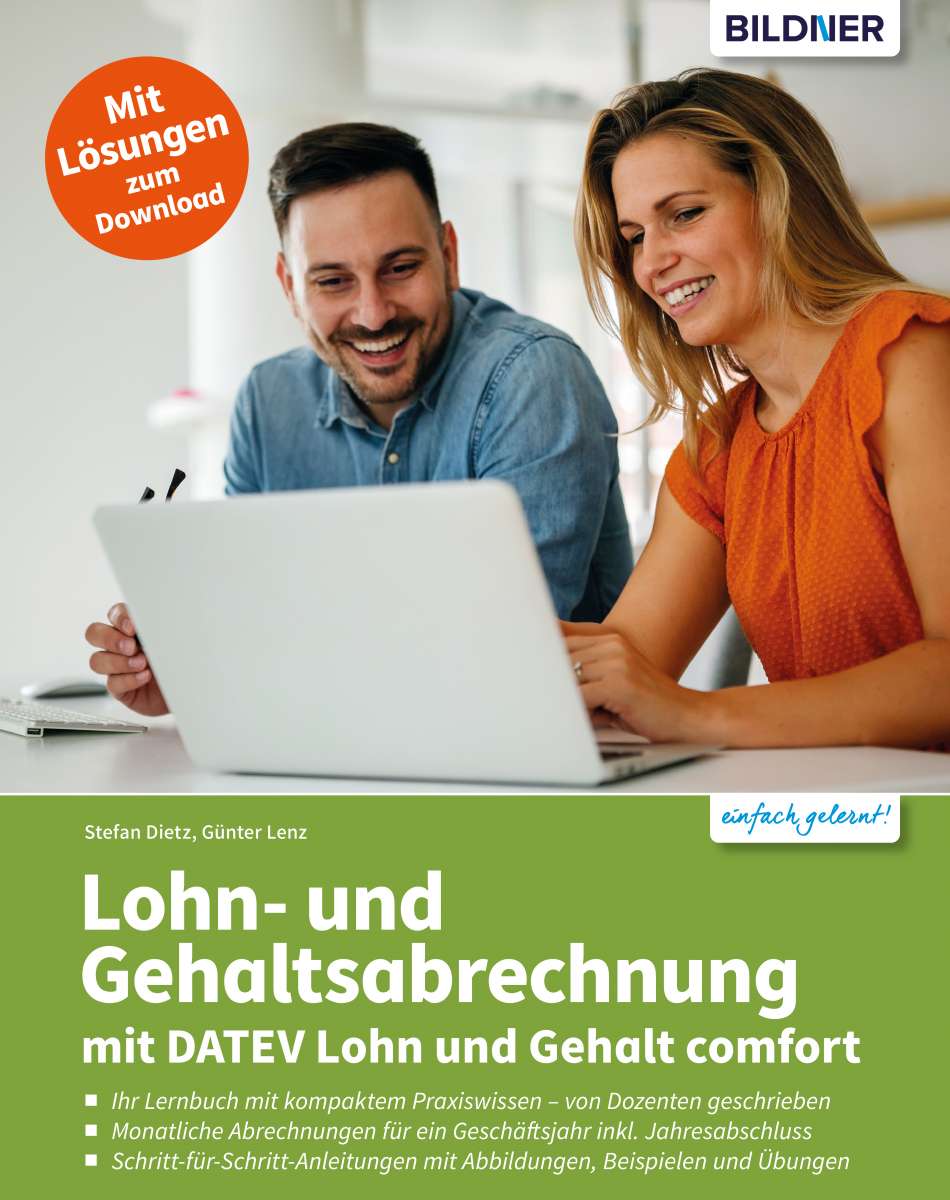 Lohn- und Gehaltsabrechnung 2023 mit DATEV Lohn und Gehalt comfort ...