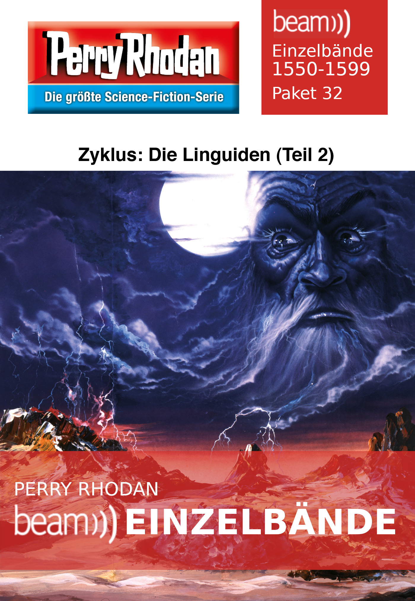Perry Rhodan-Paket 32 Beam Einzelbände: Die Linguiden (Teil 2 ...
