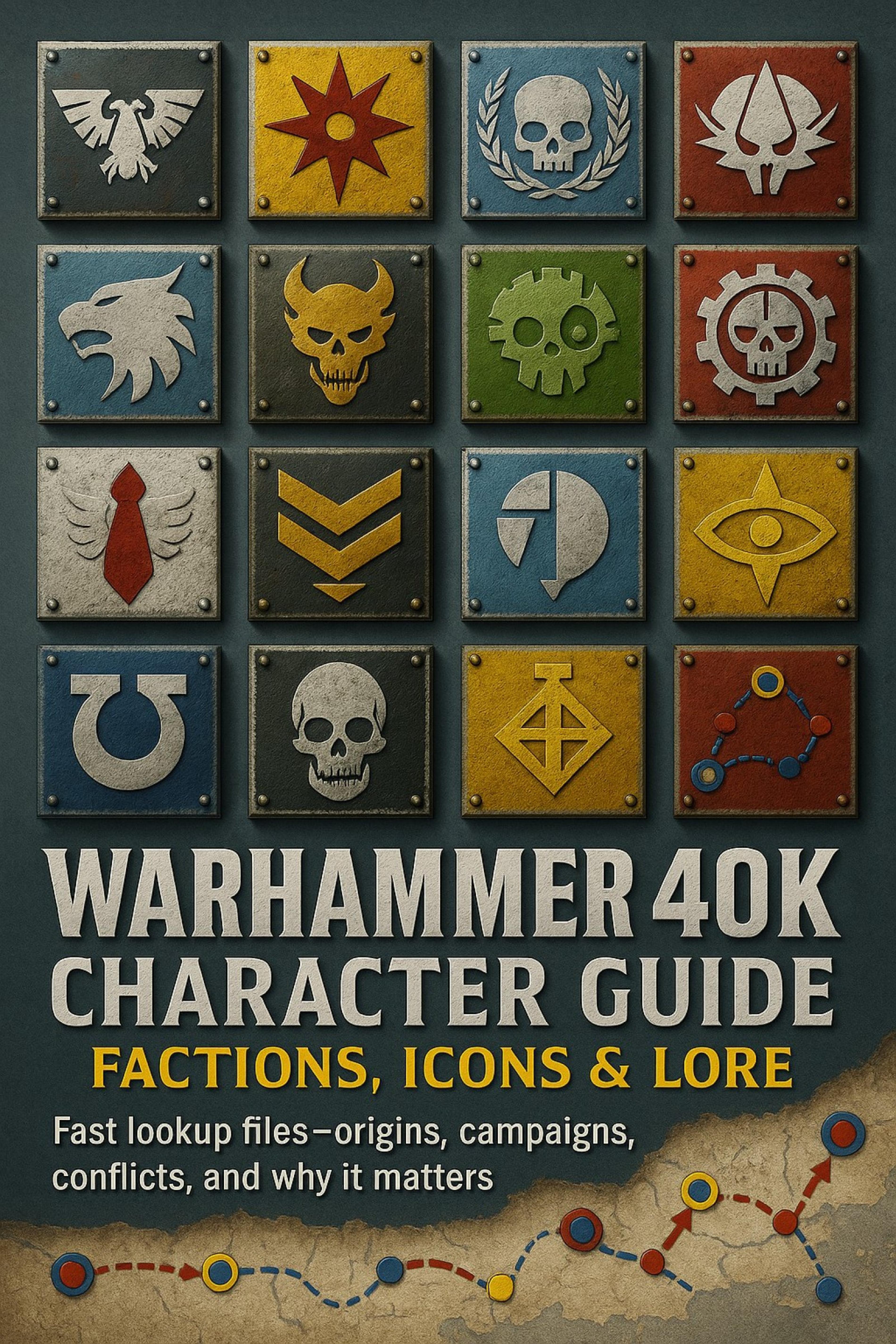 Warhammer 40K Character Guide: Factions, Icons & Lore (Amelia Voss ...