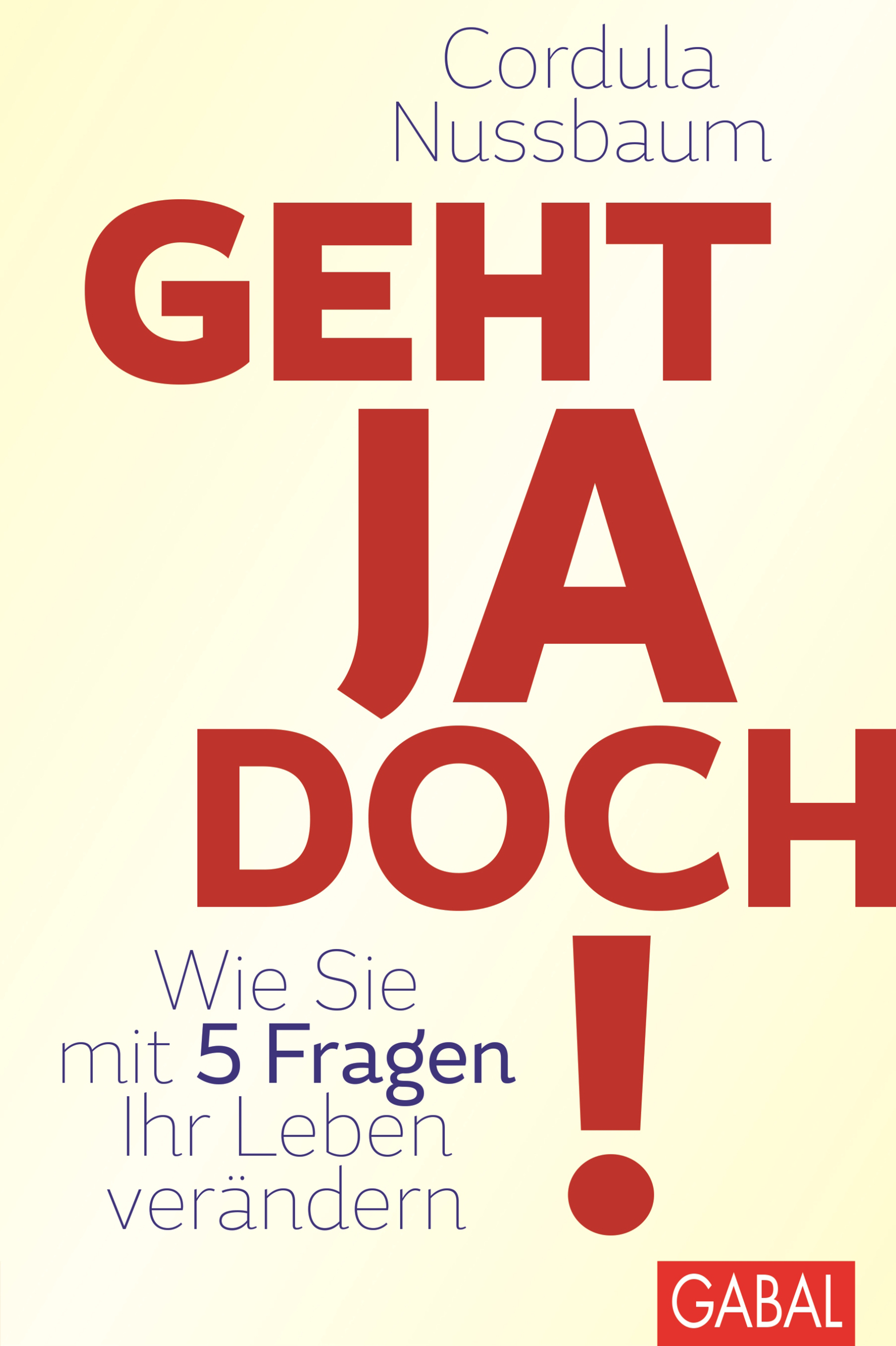 Geht ja doch! (, - GABAL Verlag)