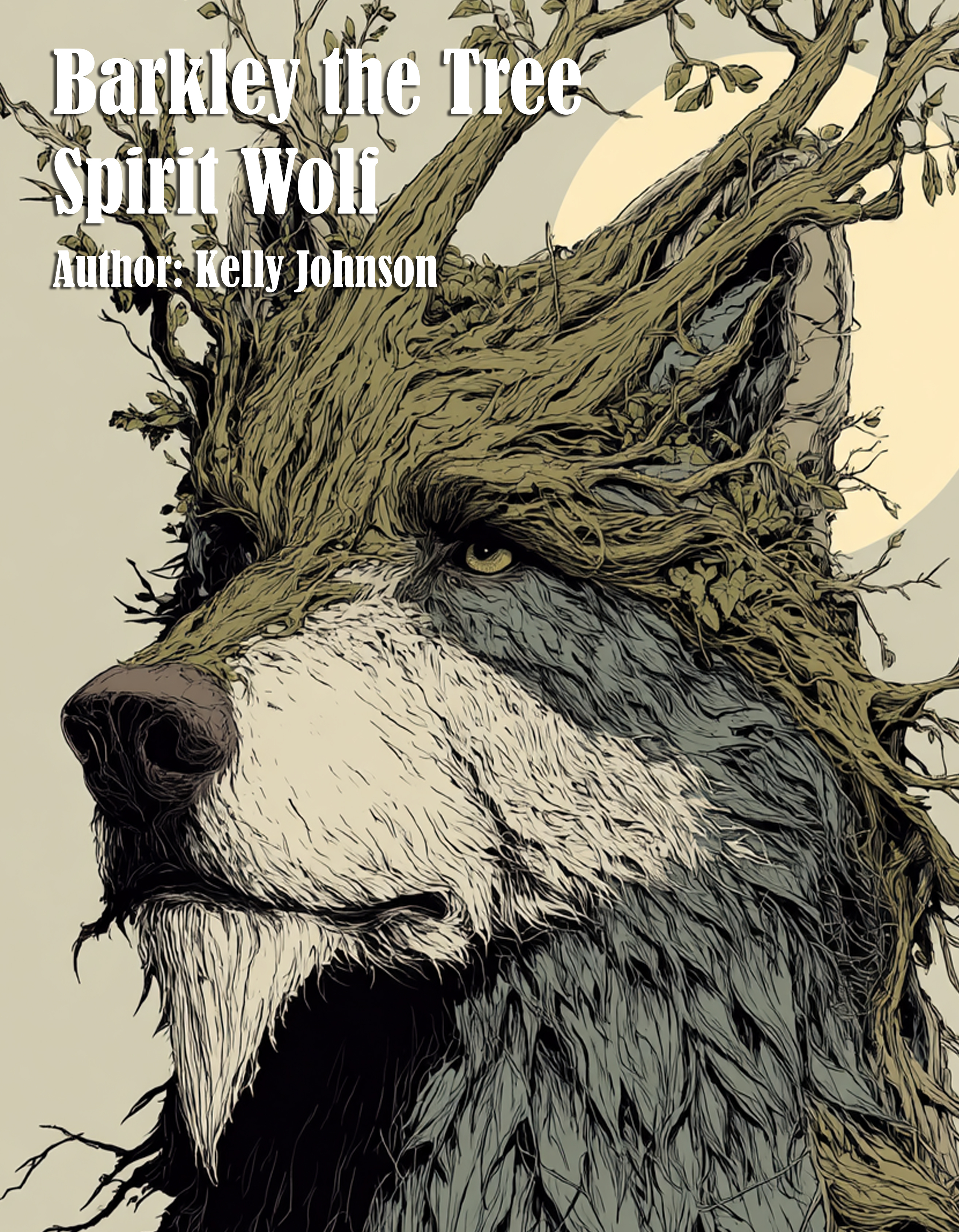Barkley the Tree Spirit Wolf (Kelly Johnson, Kelly Johnson - Kelly Johnson)